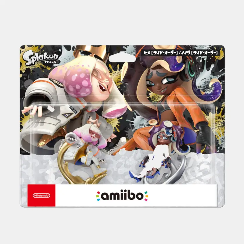 シオカラーズとテンタクルズのamiiboが9月5日発売！特別なギアがもらえる